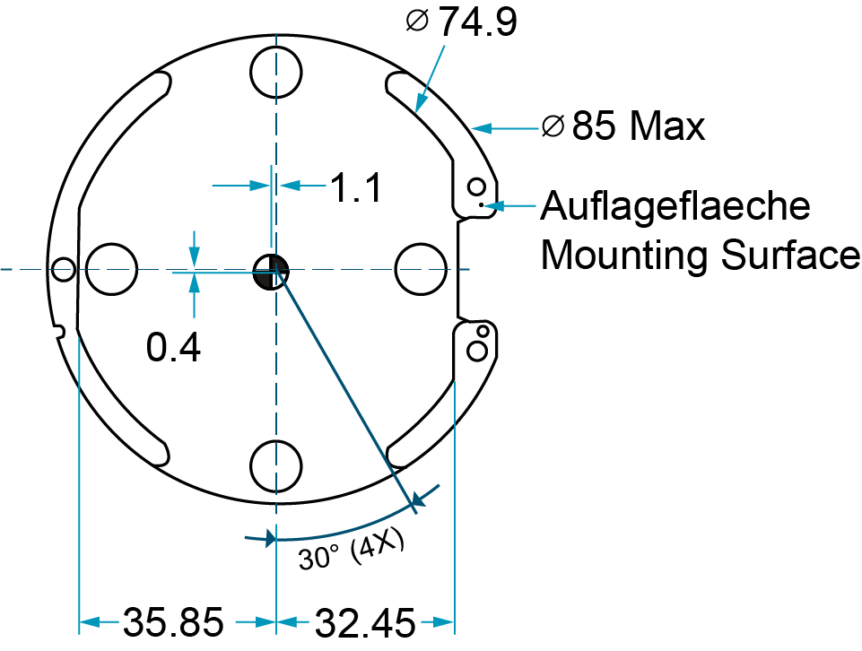 OEM-IMU-µIMU-IC / OEM-IMU-µIMU-IC-UART mechanical drawings